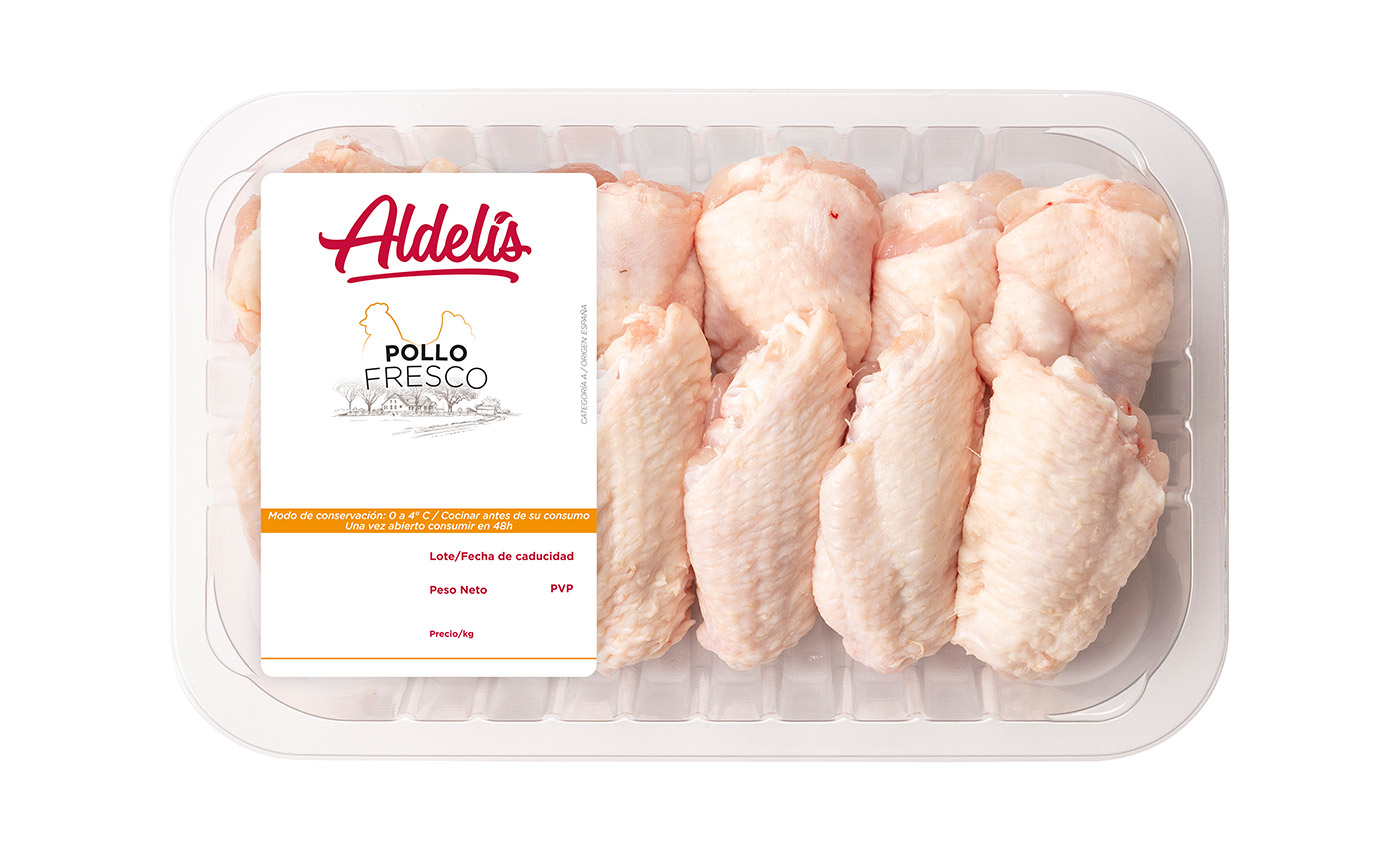 ALITAS DE POLLO FRESCAS - Aldelís